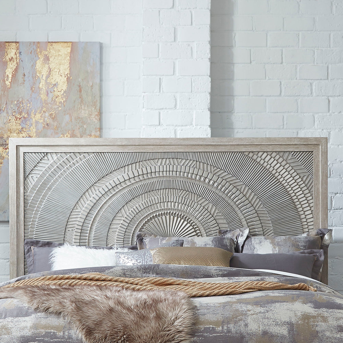 Belmar - Decorative Panel Headboard — Furniture Merchandise Outlet