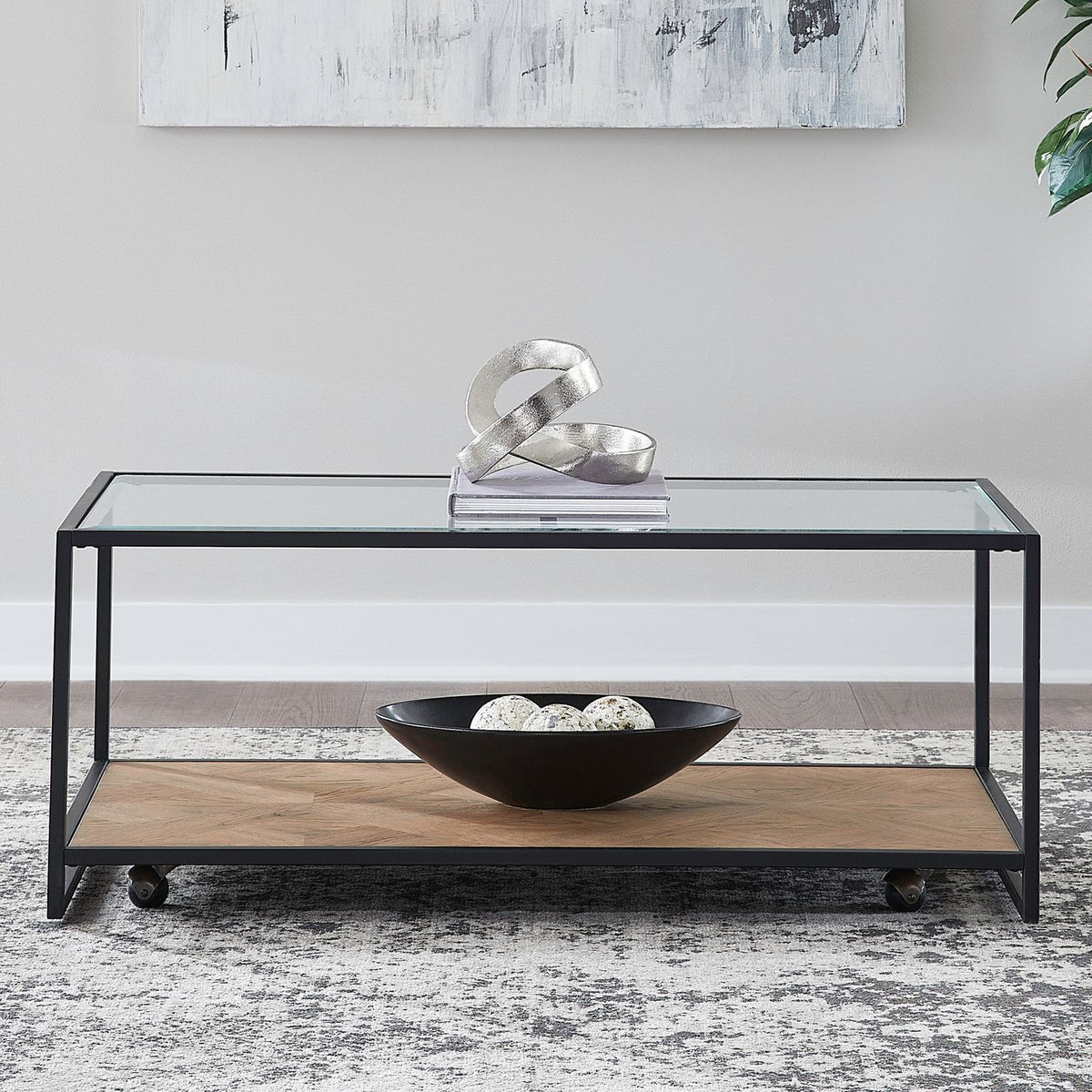 Bedford - Cocktail Table - Brown — Furniture Merchandise Outlet