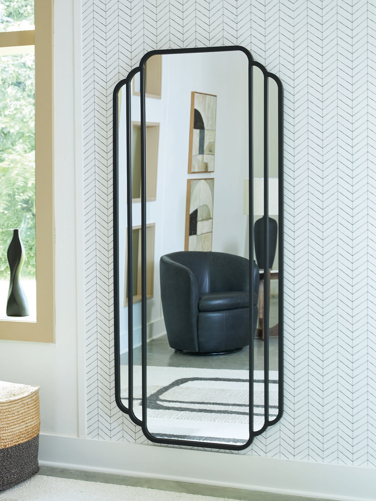 Antigone Floor Mirror — Furniture Merchandise Outlet
